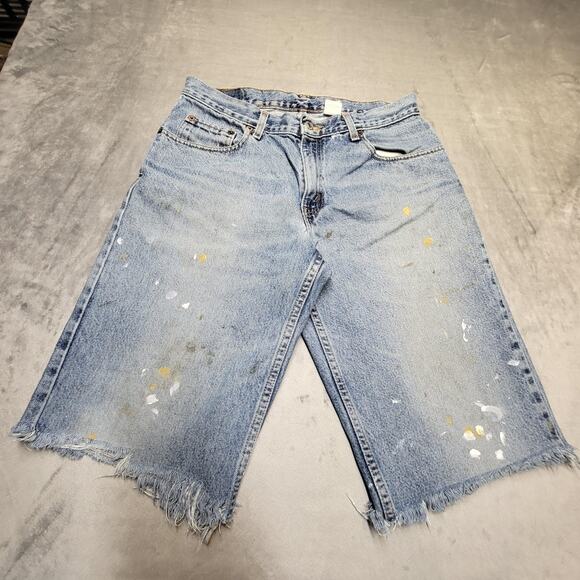Levi's | Shorts | Vintage Levis 55 Shorts Mens 32 Blue Relaxed Fit ...